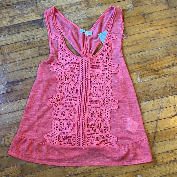 Taylor & Sage | Tops | Flowy Coral Tank Top | Poshmark